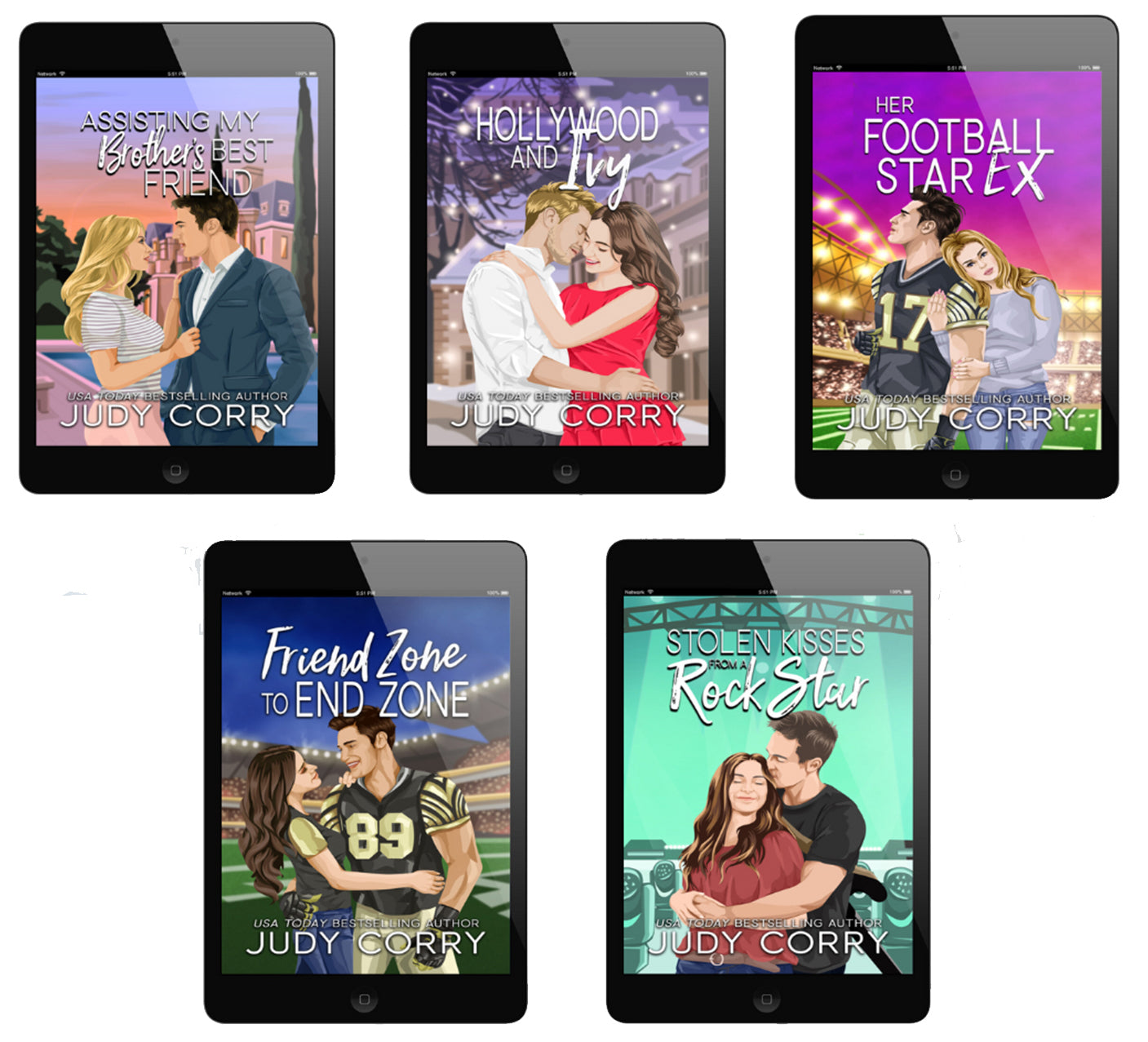 Rich and Famous Series – Author Judy Corry